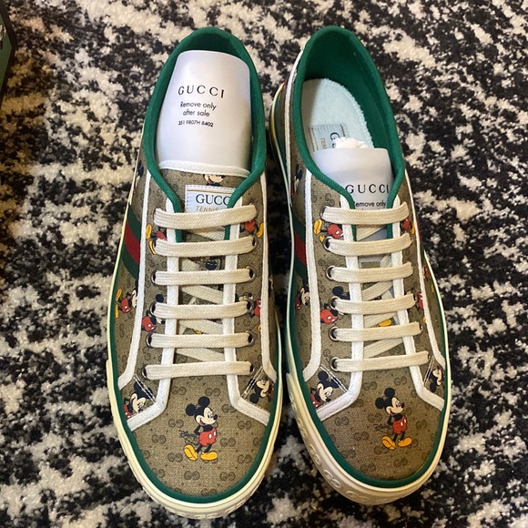 Gucci | Shoes | Gucci X Disney Men Mickey Mouse Sneaker Size 9 | Poshmark
